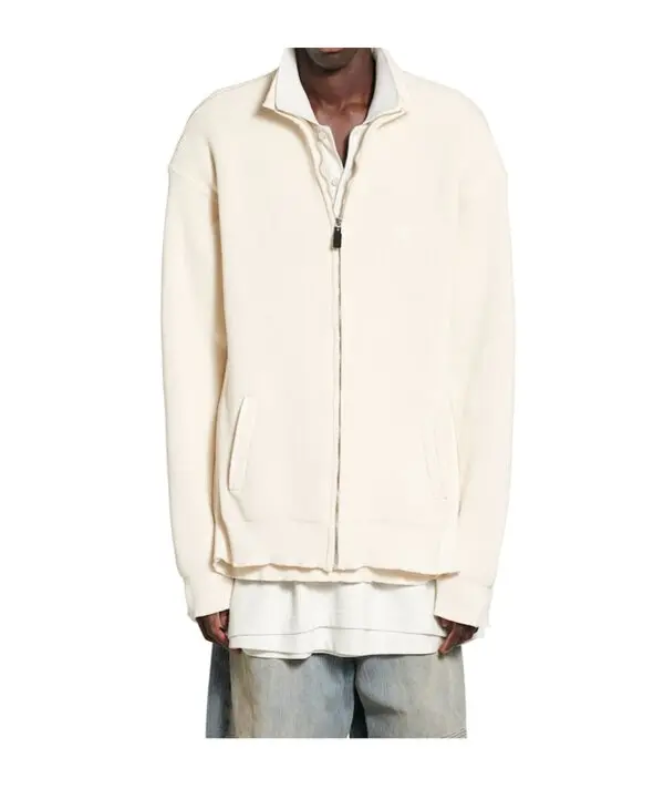 Balenciaga Embroidered Zip-up Jacket