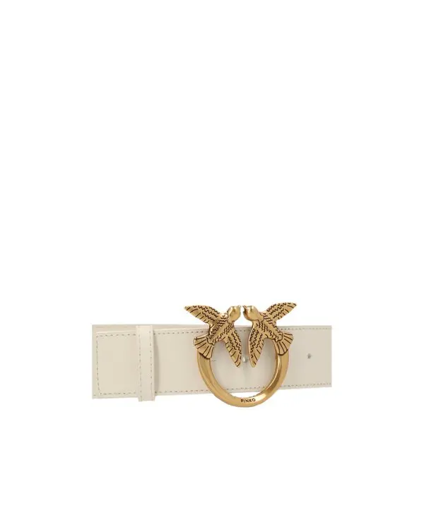 Pinko Logo Plaque Buckle Belt