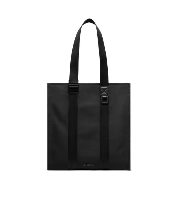 Jacquemus Le Cabas Cuerda Messenger Tote Bag - Black