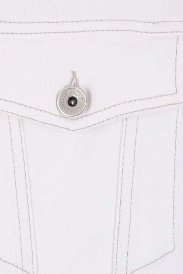 Brunello Cucinelli Denim Jacket - White