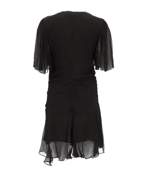 Isabel Marant Étoile Short Sleeve V-neck Dress