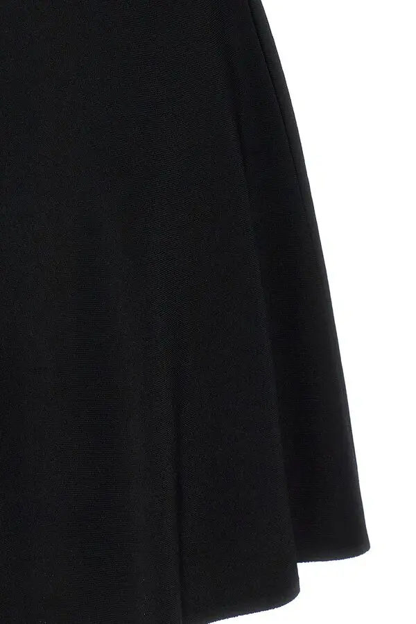 Valentino Garavani Bow Detail Short-sleeved Mini Dress
