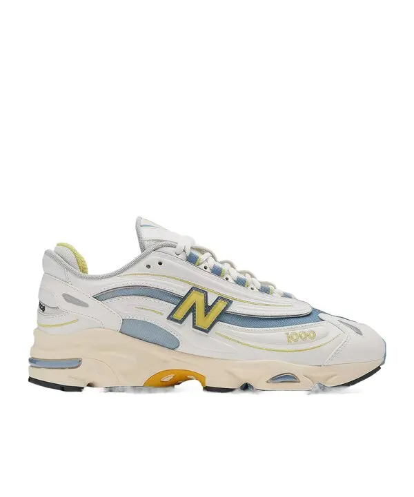 NEW BALANCE 1000 Panelled Lace-up Sneakers - Sea Salt