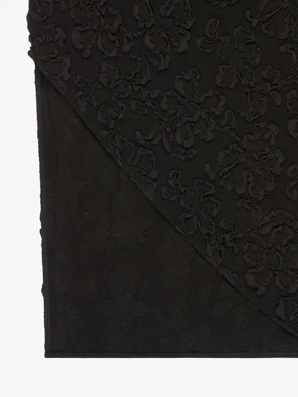Givenchy Asymmetrical Floral Skirt