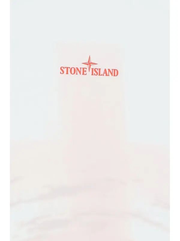 Stone Island Logo Print Short Sleeve T-shirt