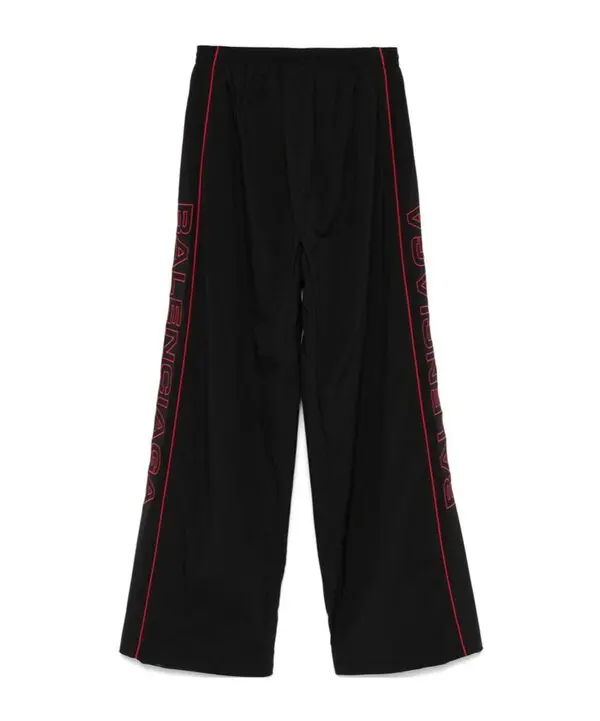 Balenciaga Elasticated Waist Tracksuit Pants - Black