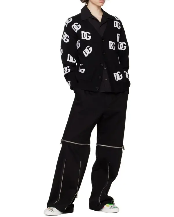 Dolce & Gabbana Graffiti Printed Lace-up Sneakers