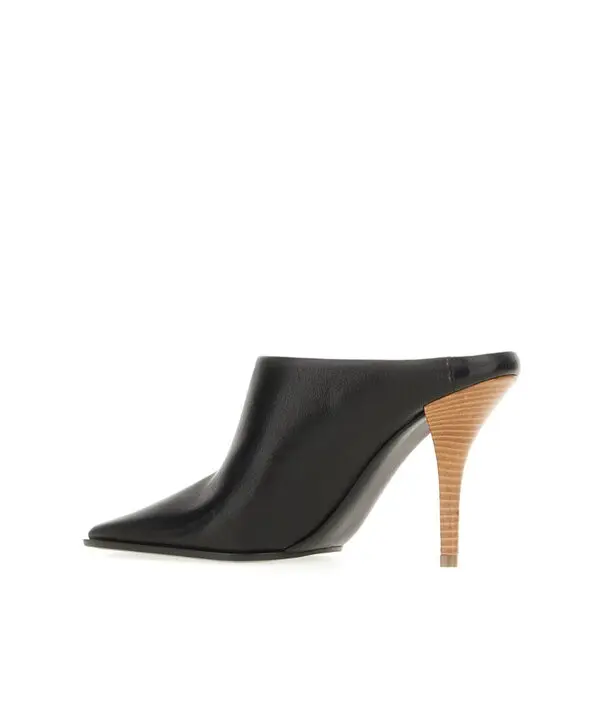 Alaïa Square-toe Stiletto Heeled Mules - Black