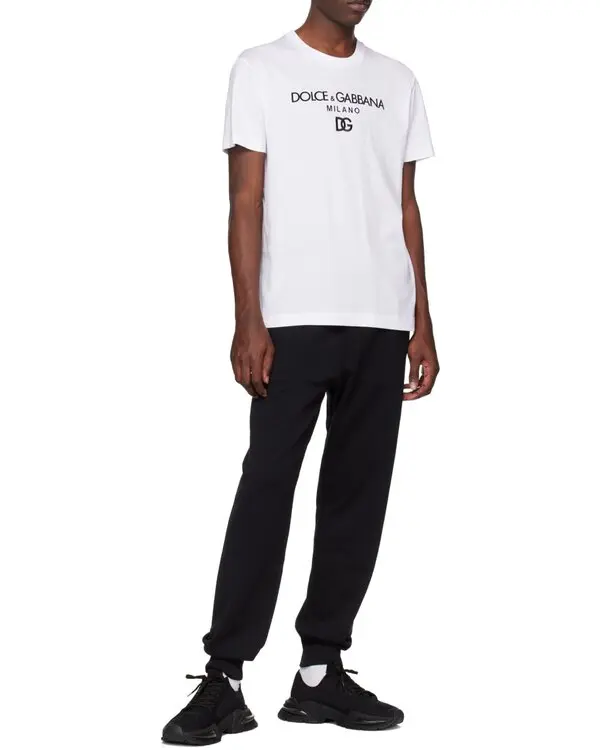 Dolce & Gabbana Dolce Gabbana Logo Embroidered Crewneck T-shirt