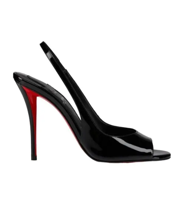 CHRISTIAN LOUBOUTIN Sofia Z Patent Leather Slingback Pumps