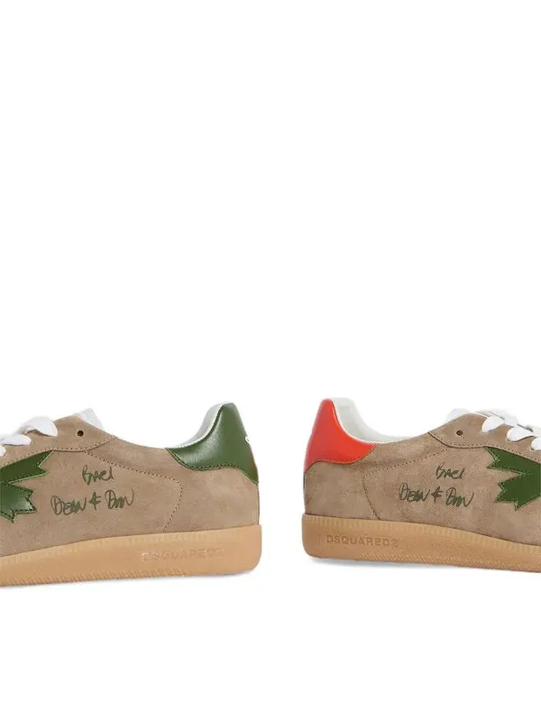 Dsquared2 Rebel Lace-up Sneakers - Brown