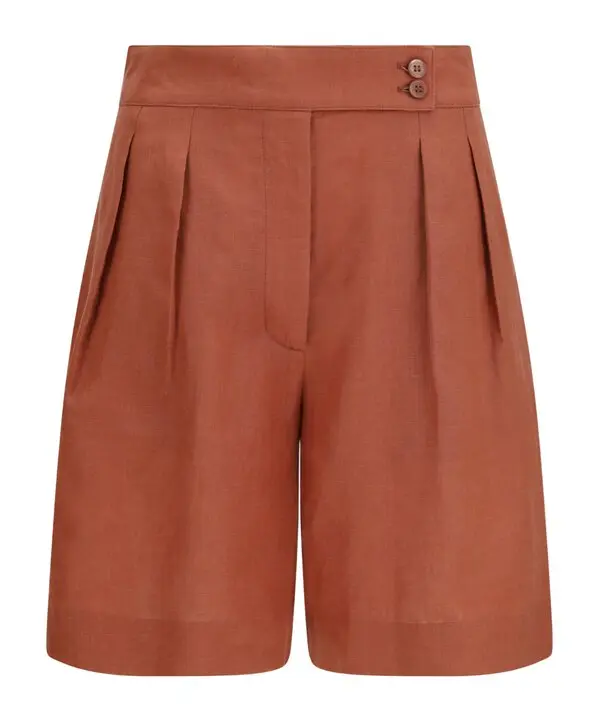 Loro Piana Dorin Pleated Shorts