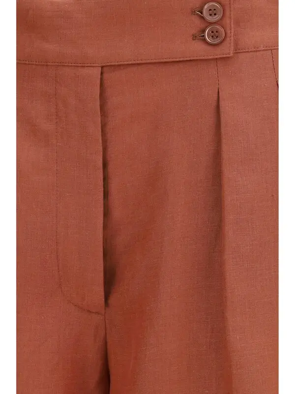 Loro Piana Dorin Pleated Shorts