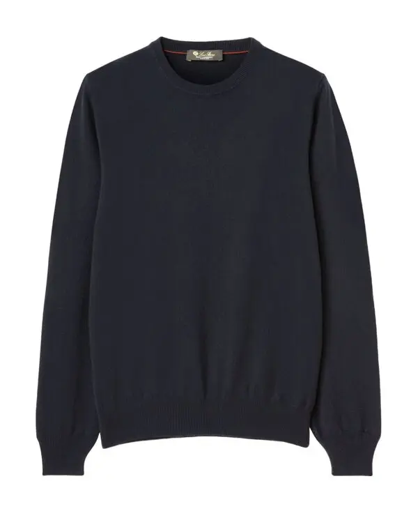Loro Piana Classic Crewneck Jumper In Cashmere