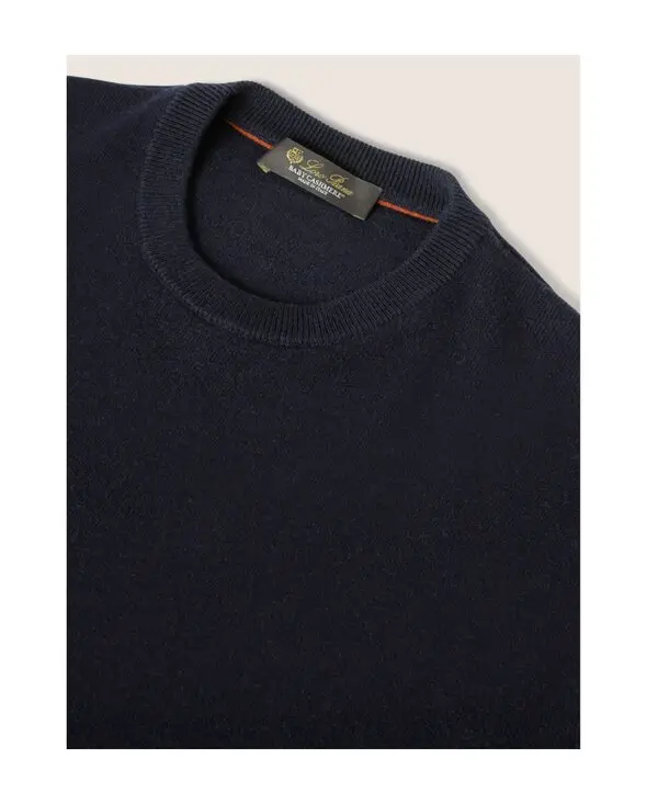 Loro Piana Classic Crewneck Jumper In Cashmere