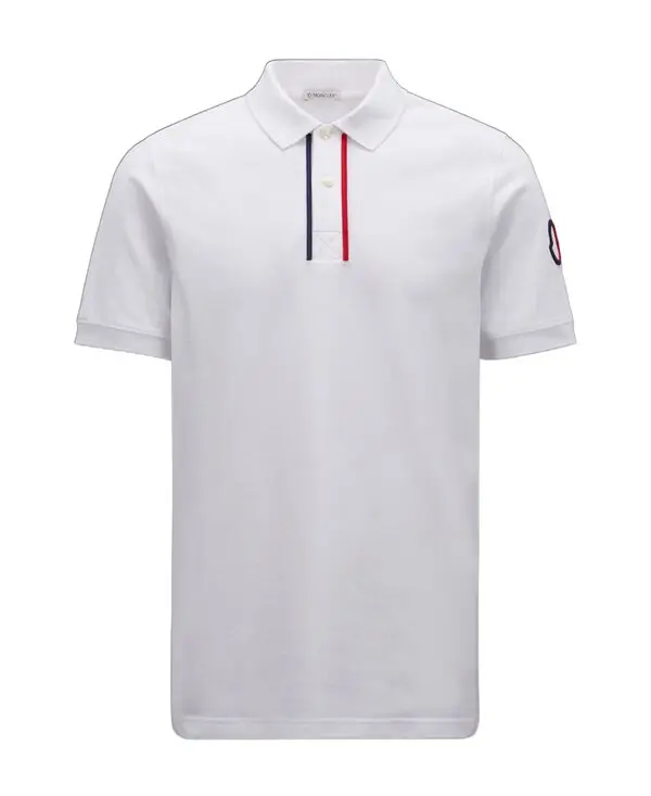 Moncler Tricolour Polo Shirt