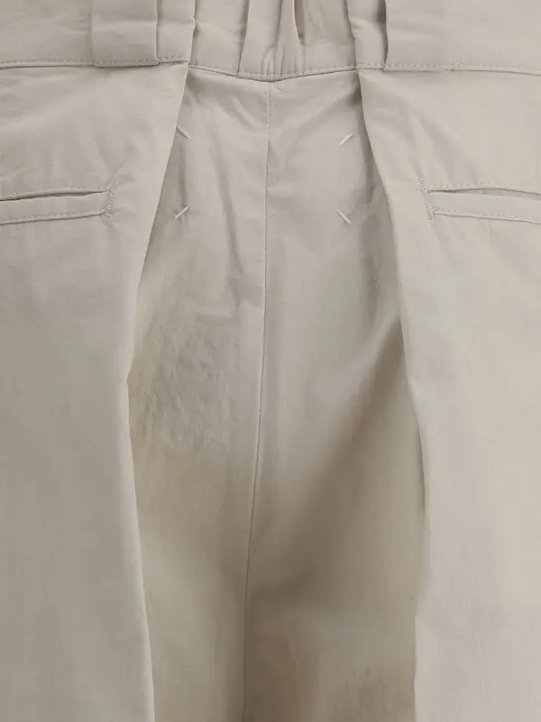 MAISON MARGIELA Pleated Wide-leg Trousers