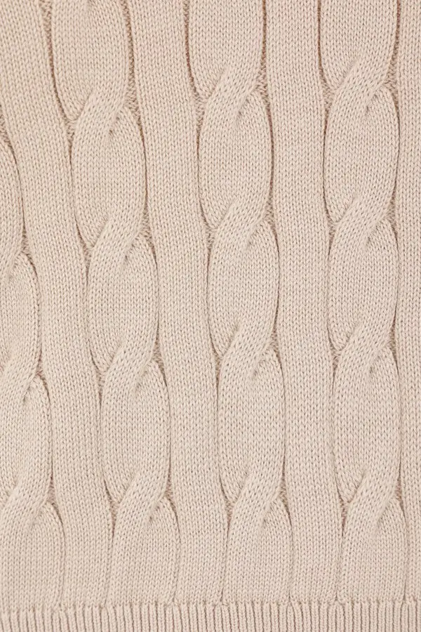 Brunello Cucinelli Cable-knit V-neck Jumper