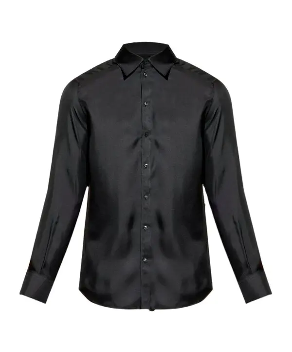 Dolce & Gabbana Dolce Gabbana Long-sleeved Shirt - Black