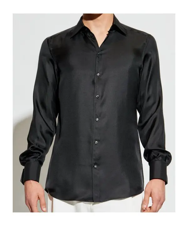 Dolce & Gabbana Dolce Gabbana Long-sleeved Shirt - Black