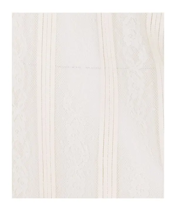TWINSET Short-sleeved Lace Blouse