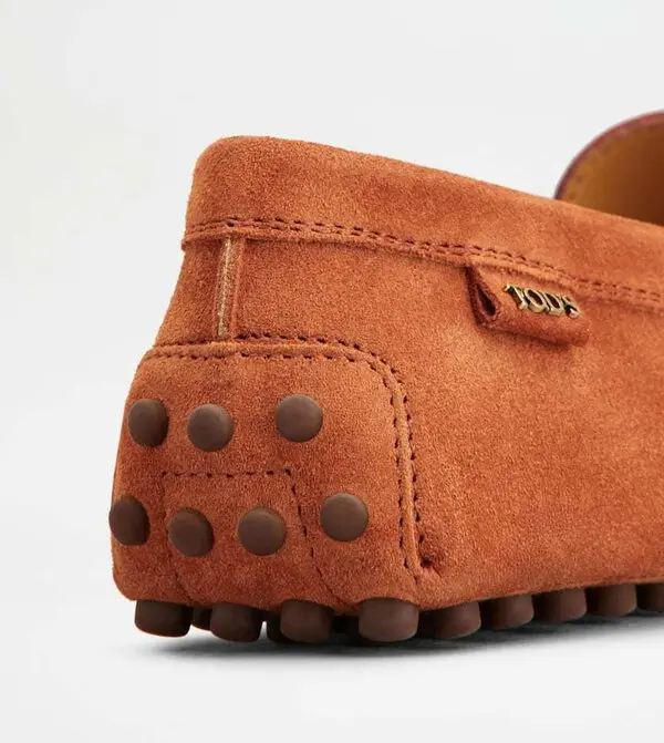 TOD'S Gommino Driving Shoes - Orange