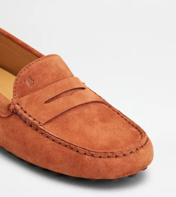 TOD'S Gommino Driving Shoes - Orange