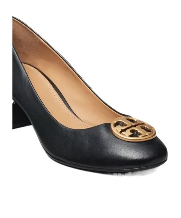 Tory Burch Round Toe High Heel Pumps