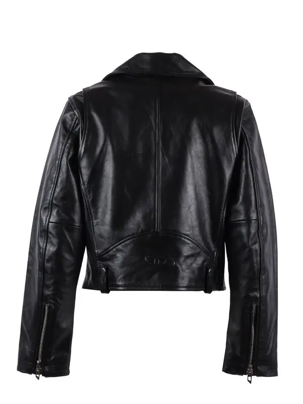 DIESEL® Leather Biker Jacket