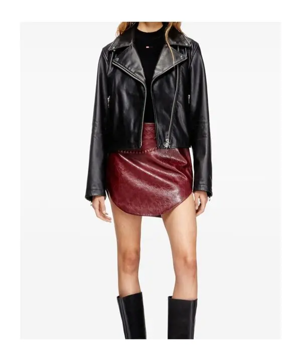 DIESEL® Leather Biker Jacket