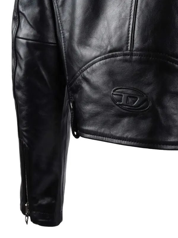 DIESEL® Leather Biker Jacket