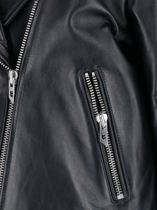 DIESEL® Leather Biker Jacket