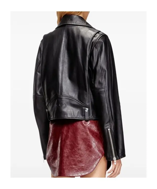 DIESEL® Leather Biker Jacket