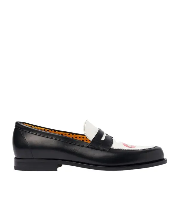SCAROSSO Round Toe Loafers