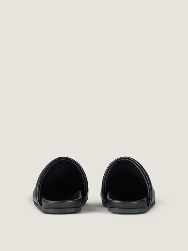 Givenchy Logo Patch Slippers - Black