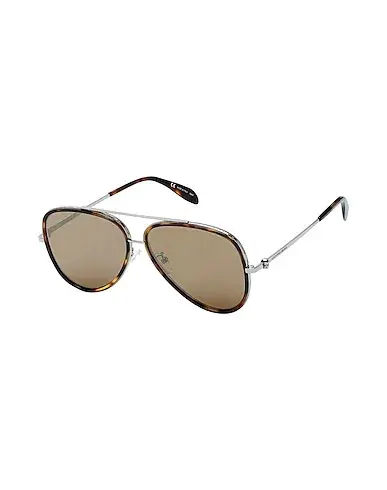 Alexander McQueen Aviator Sunglasses - Green