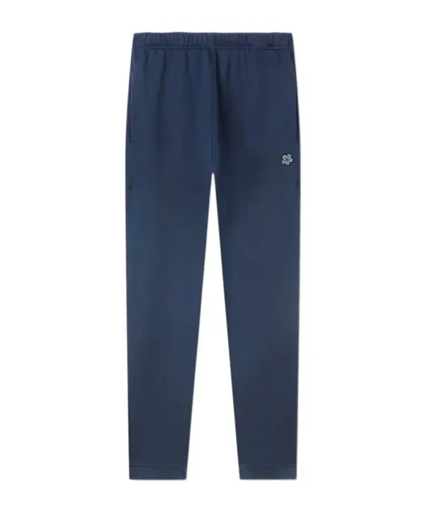 Kenzo Boke Flower Logo Patch Joggers - Blue