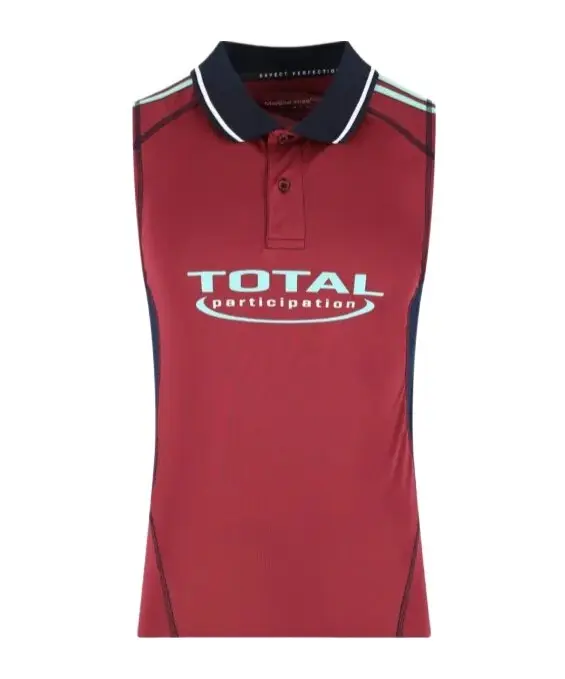 Martine Rose Sleveless Polo Shirt