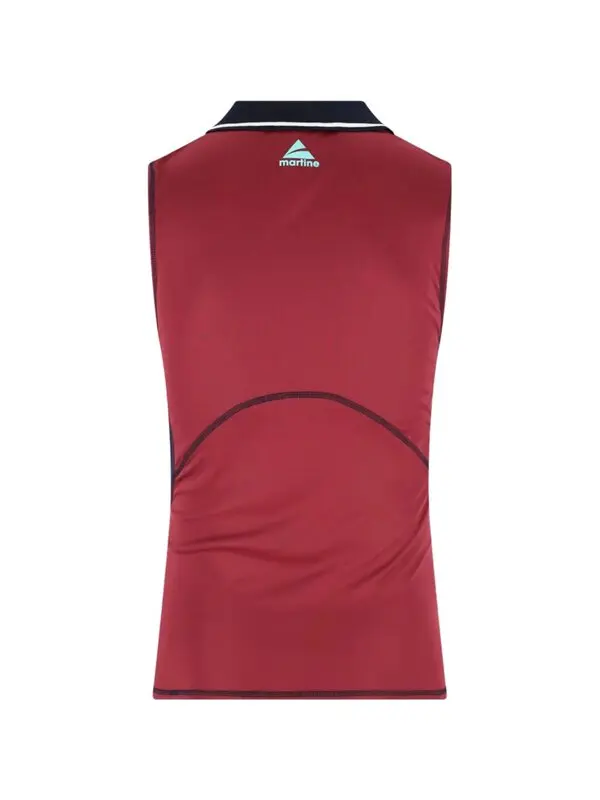 Martine Rose Sleveless Polo Shirt
