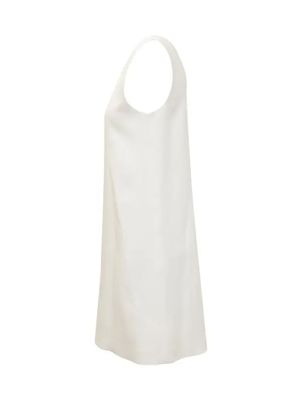 JIL SANDER Sleeveless Round Neck Shift Dress
