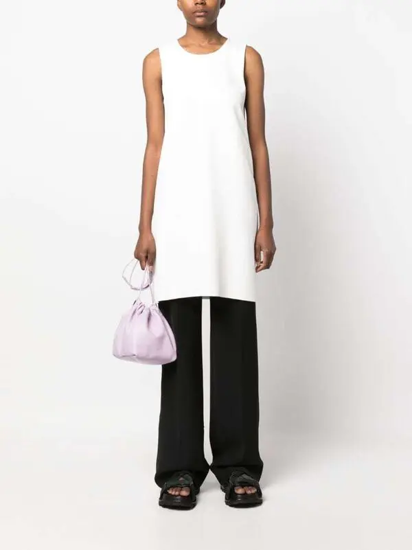 JIL SANDER Sleeveless Round Neck Shift Dress
