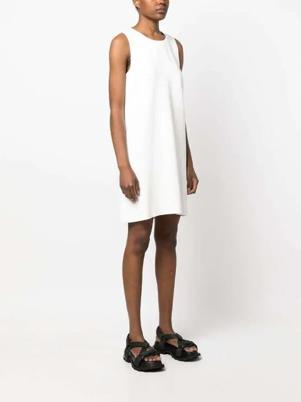 JIL SANDER Sleeveless Round Neck Shift Dress