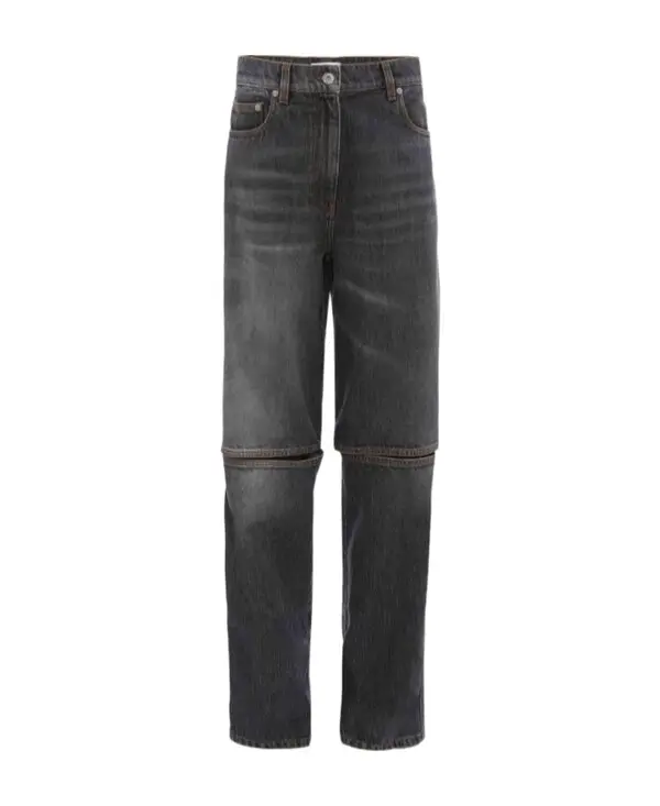 J.W.ANDERSON Jw Anderson Cut-out Detailed Denim Jeans