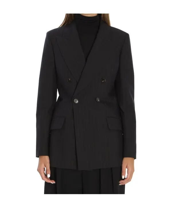 Gucci Double-breasted Striped Blazer