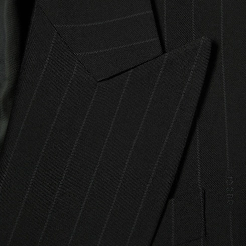 Gucci Double-breasted Striped Blazer