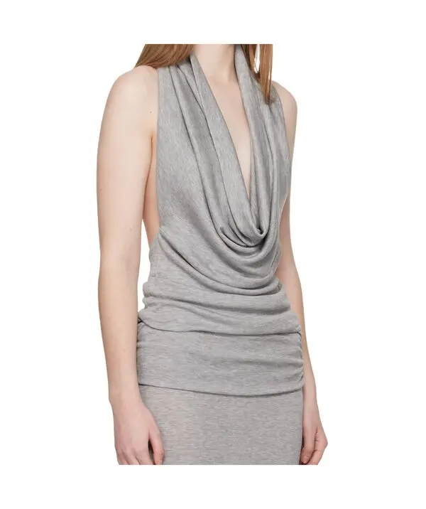 AYA MUSE Draped Halterneck Top