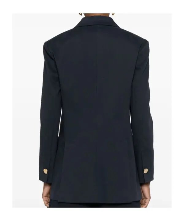 P.a.r.o.s.h Double Breasted Blazer With Flap Pockets