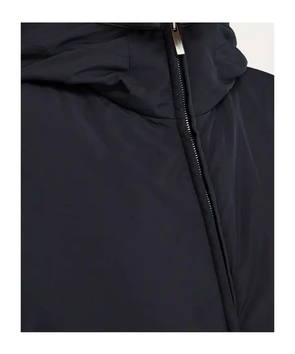 FERRAGAMO Zip-up Hooded Padded Jacket