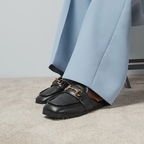 Gucci Horsebit Slip-on Mules
