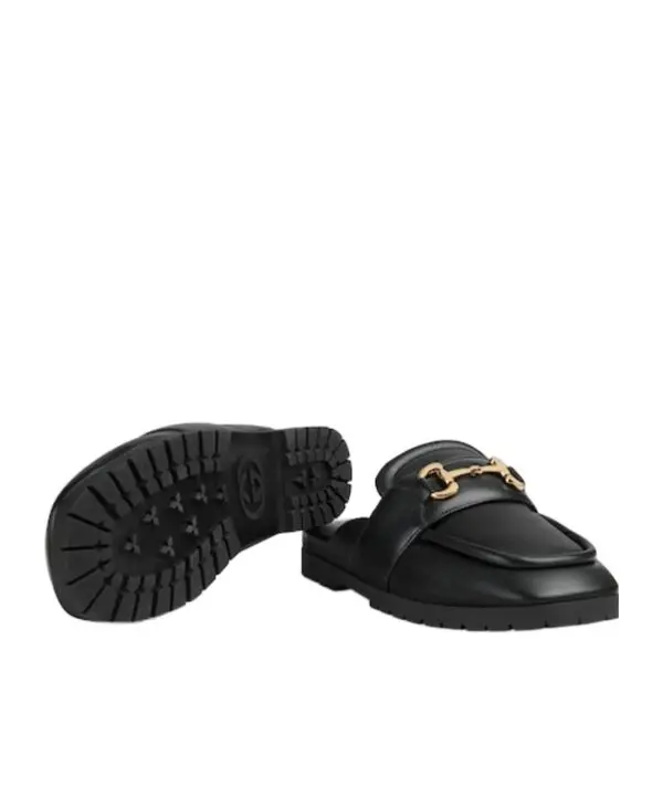 Gucci Horsebit Slip-on Mules